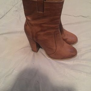 Shoes | Distressed Color Boots Are Made For Walking | Poshmark
